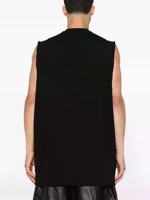 Rick Owens Round Neck Sleeveless Vest