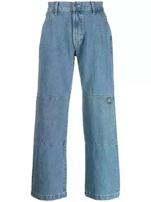 Dickies Mid-rise Wide-leg Jeans - Blue