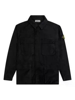 Stone Island Compass-badge Flap-pockets Jacket - Black