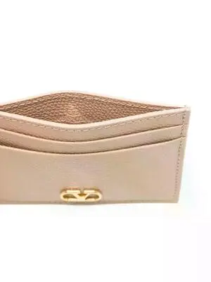 Valentino Garavani Leather Logo Card Holder