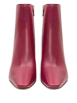 Michael Kors Elise Zip-detail Block-heel Ankle Boots