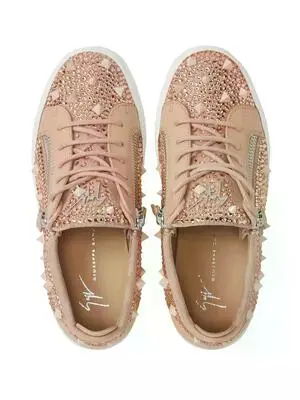 GIUSEPPE ZANOTTI Gail Embellished Sneakers