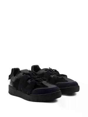 Moschino Lace-up Suede Sneakers