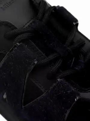 Moschino Lace-up Suede Sneakers