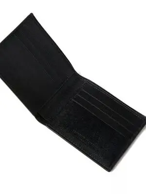 Brunello Cucinelli Leather Bi-fold Wallet - Black