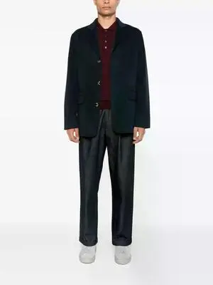 PAOLO PECORA Wool Polo Shirt