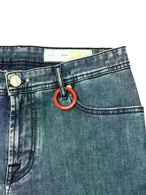 TRAMAROSSA Logo-patch Denim Shorts