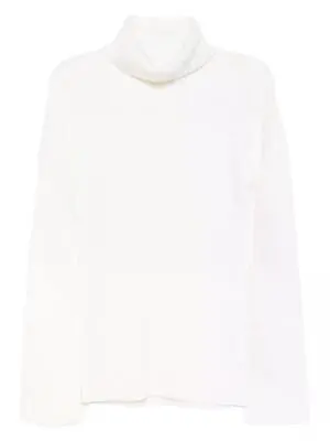 TOTEME Turtleneck Split-sleeve Jumper - Neutrals