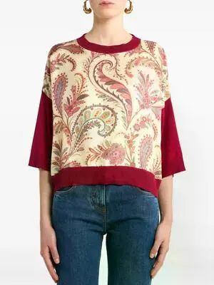 Etro Paisley Print T-shirt
