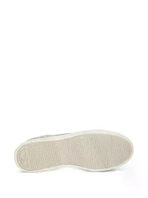 S.W.C STEPNEY WORKERS CLUB Dellow S-strike Cup Suede-panelled Lace-up Sneakers - Grey