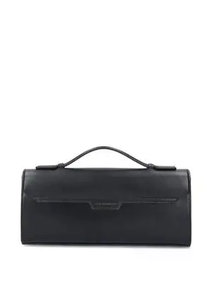 ANYA HINDMARCH Mortimer Top-handle Clasp Clutch - Black
