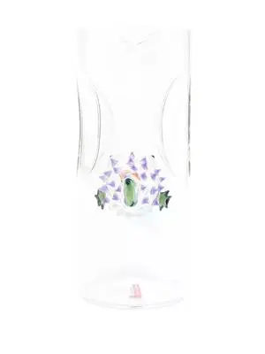 MASSIMO LUNARDON Bora-bora Fish Glass Decanter - White