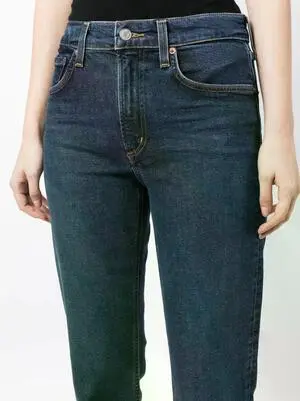 AGOLDE Kye Straight-leg Cropped Jeans