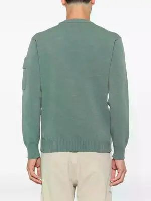 C.P. COMPANY Patch Pocket Crew Neck Sweater