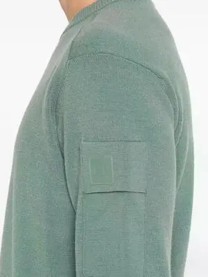 C.P. COMPANY Patch Pocket Crew Neck Sweater