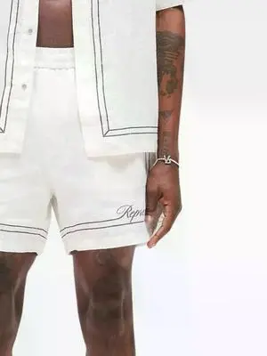 REPRESENT Border-embroidered Shorts
