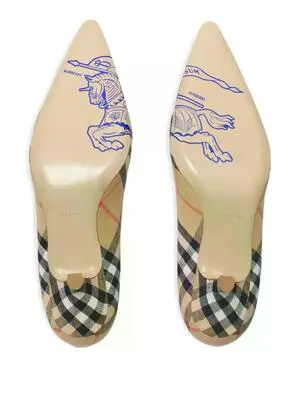 Burberry 55mm Check Dame Pumps