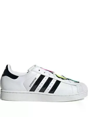 Adidas Superstar Ii Jeremy Scott Lace-up Perforated Sneakers