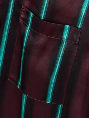 ROKSANDA Delan Striped Silk-satin Shirt - Multi