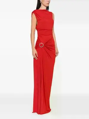 Simkhai Blaine Draped Maxi Dress