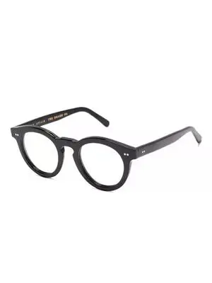FAMILY AFFAIR The Smash Round Frame Clear Lens Eyeglasses