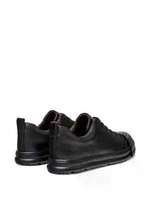 Camper Smooth Grain Leather Lace-up Sneakers With Rubber Toe Cap