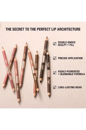 Charlotte Tilbury Supernudes Lip Cheat Long-lasting Waterproof Lip Liner Duo - Tan