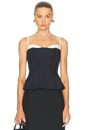 Simkhai Charlee Bustier Top - Black Multi