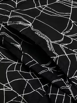 NEIGHBORHOOD Spiderweb Print Tailored Shorts