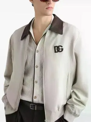 Dolce & Gabbana Zip-up Bomber Jacket
