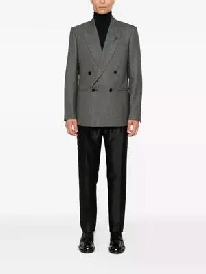 LARDINI Double-breasted Blazer - Grey