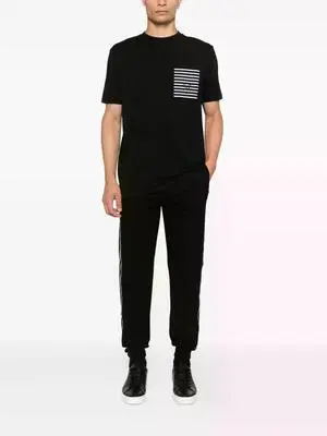 Karl Lagerfeld Stripe-detail Track Pants