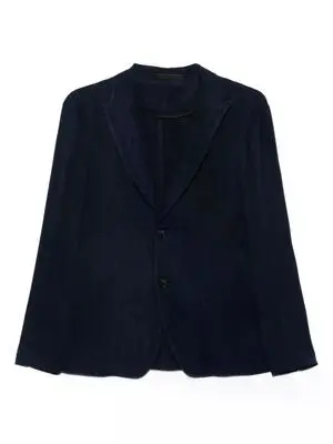 Giorgio Armani Single-breasted Blazer - Blue