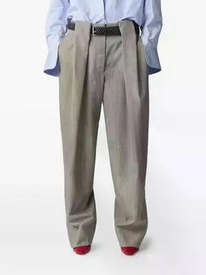 Stella McCartney Pinstripe Pleated Trousers