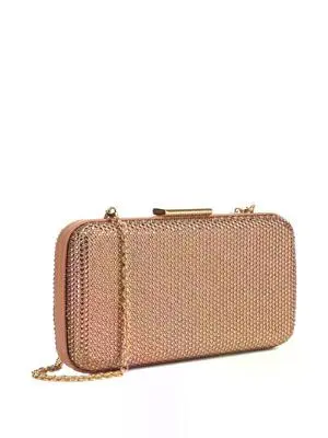 SERGIO ROSSI Secret Crystal Embellished Clutch Bag