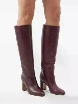Paris Texas 70mm Leather Block-heel Boots
