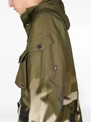 ARKAIR Camouflage Print Raincoat