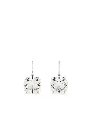 SWAROVSKI Millenia Crystal-embellished Earrings - Silver