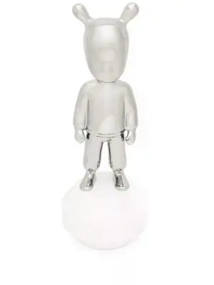 LLADRO The Guest Glossy-finish Figurine - Silver