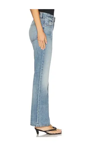 GRLFRND Danie Mid Rise Chill Boot Short Inseam Jeans