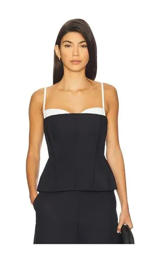 Simkhai Charlee Bustier Top - Black