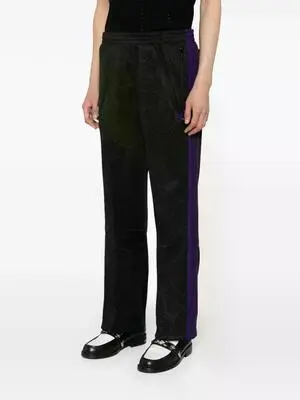 Needles Logo-embroidered Trousers