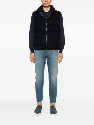Kiton Quilted Zip-fastening Vest