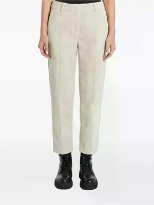 PENNYBLACK Ivory Corduroy Straight Leg Trousers