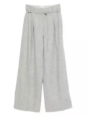 Brunello Cucinelli Pleated Belted Trousers