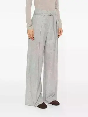 Brunello Cucinelli Pleated Belted Trousers
