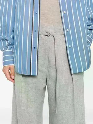 Brunello Cucinelli Pleated Belted Trousers