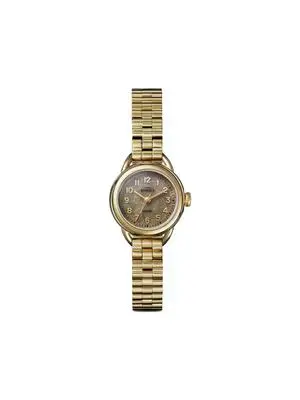 Shinola Derby 36mm Gold-tone Watch With Petoskey Dial - Brown