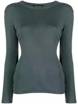 Fabiana Filippi Fine-knit Jumper With Bead Detailing