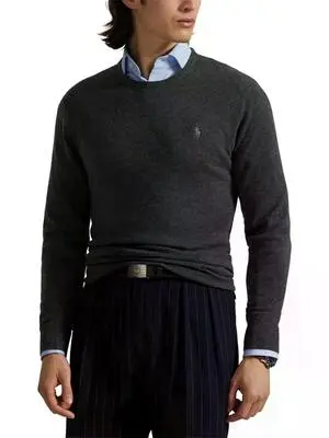 Polo Ralph Lauren Merino Wool Crew Neck Sweater - Grey